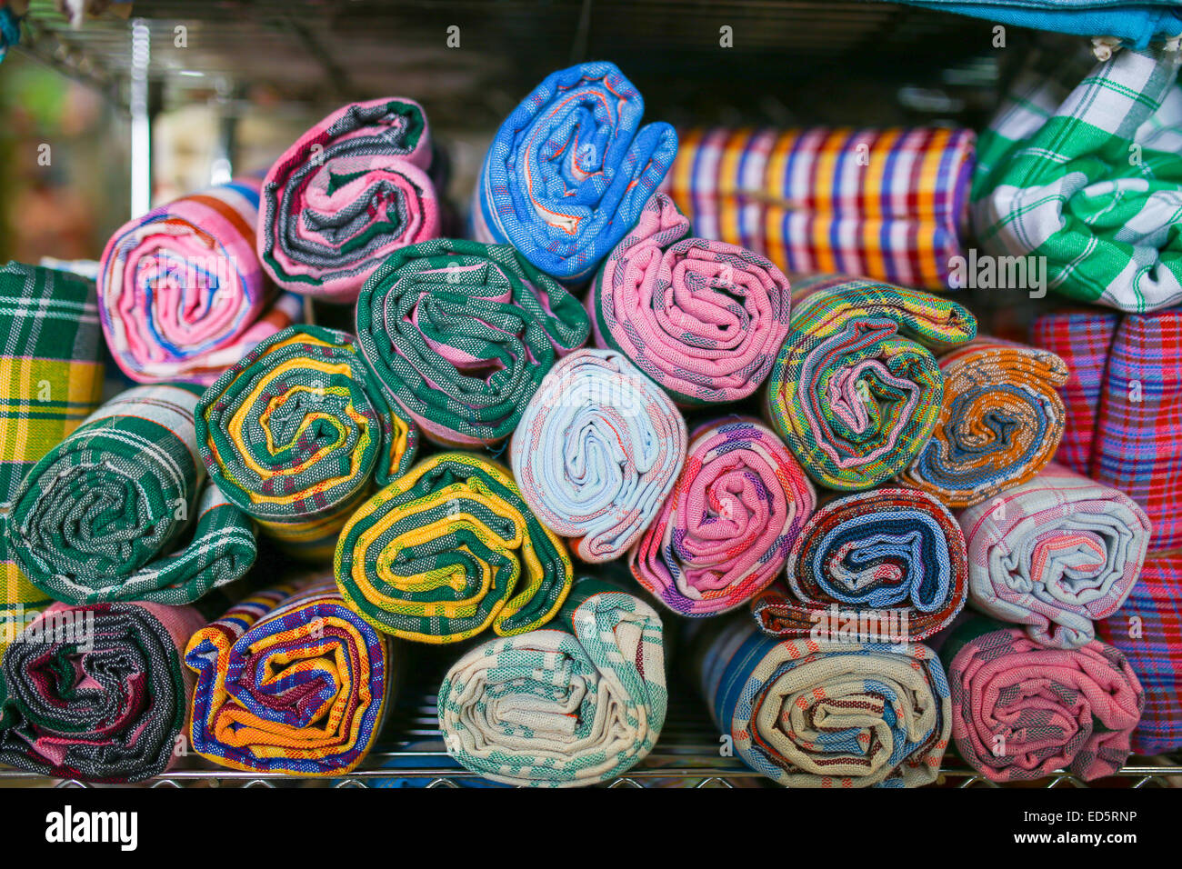 Fabric Rolls High Resolution Stock Photography and Images - Alamy