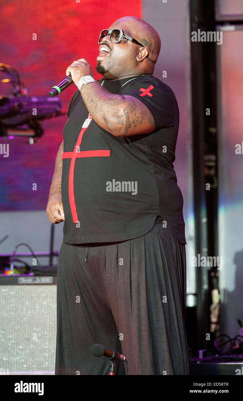 Jul. 19, 2014 - Raleigh, North Carolina; USA - Singer CEE LO GREEN ...