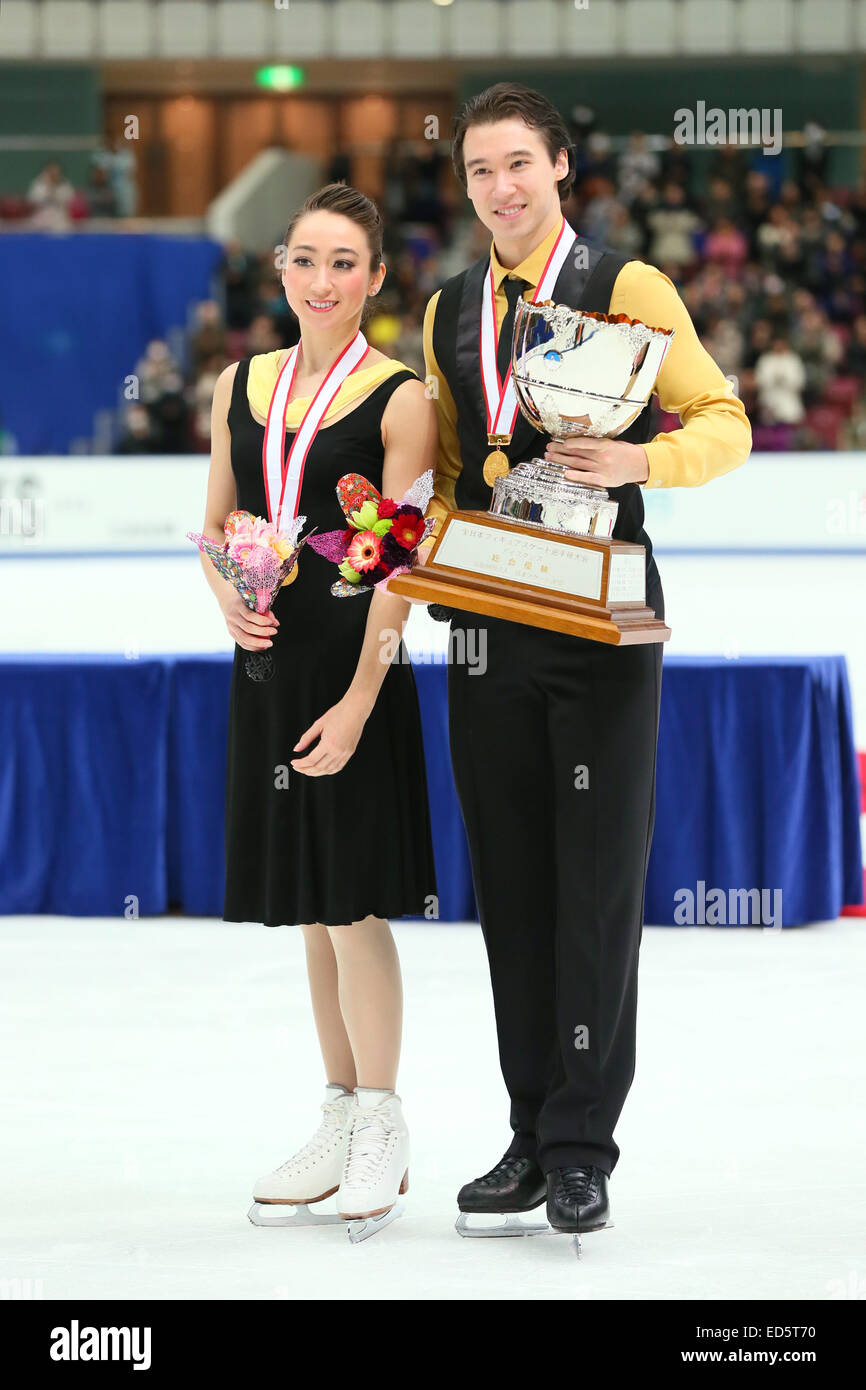 Big Hat, Nagano, Japan. 28th Dec, 2014. Cathy Reed & Chris Reed ...