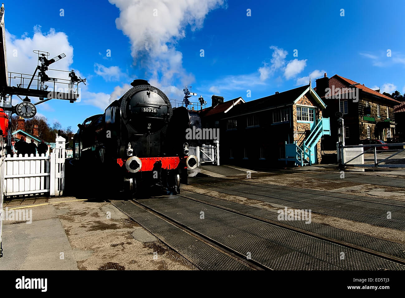 Repton steam locomotive hi-res stock photography and images - Alamy