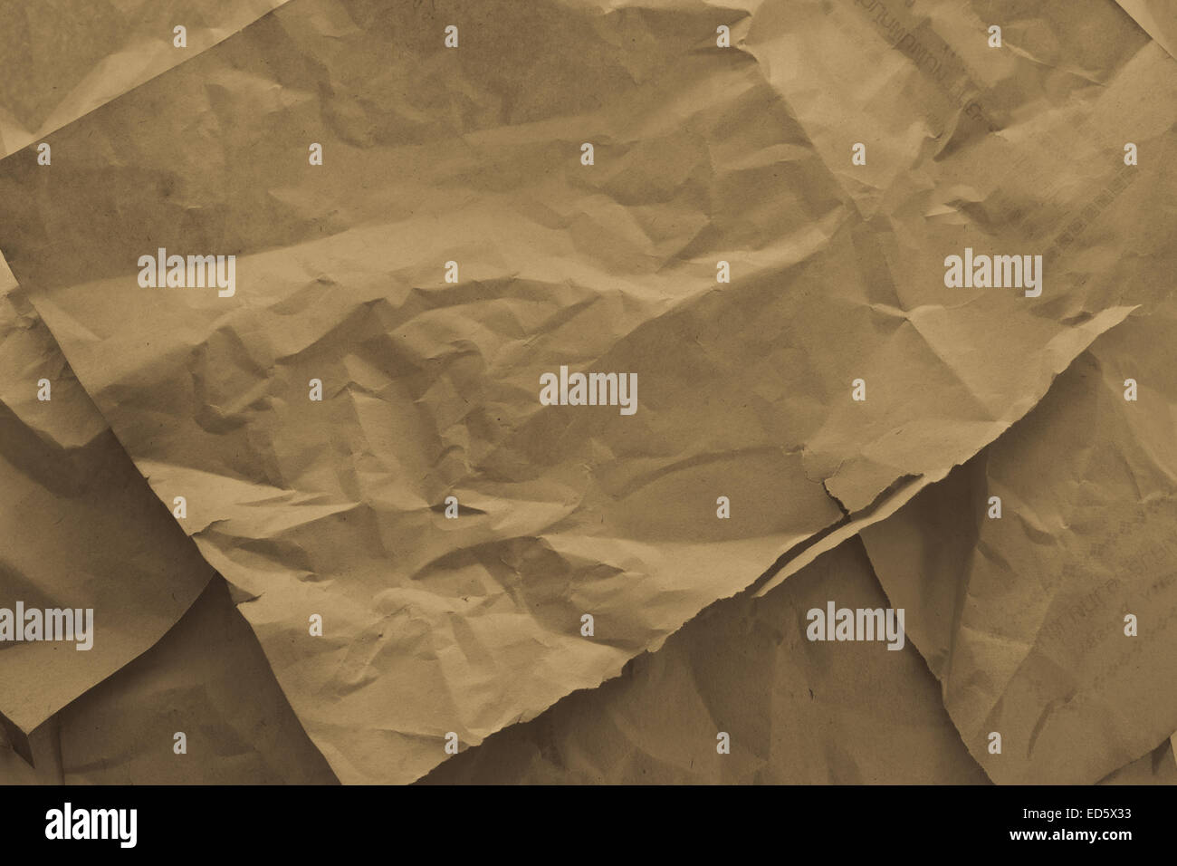 Pieces of wrinkled paper sheet as photo background Stock Photo - Alamy