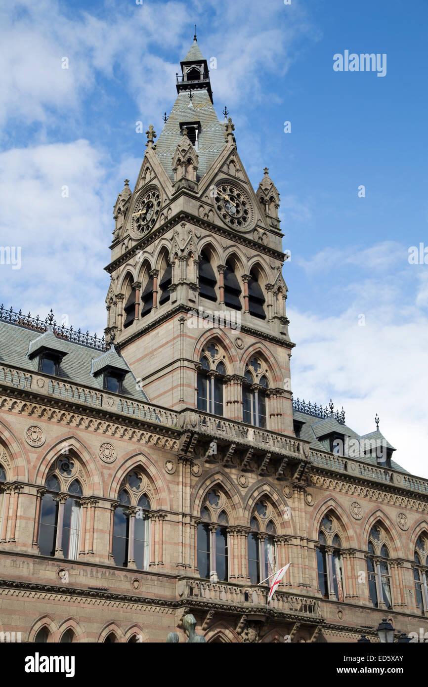 Chester town hall tower hi-res stock photography and images - Alamy