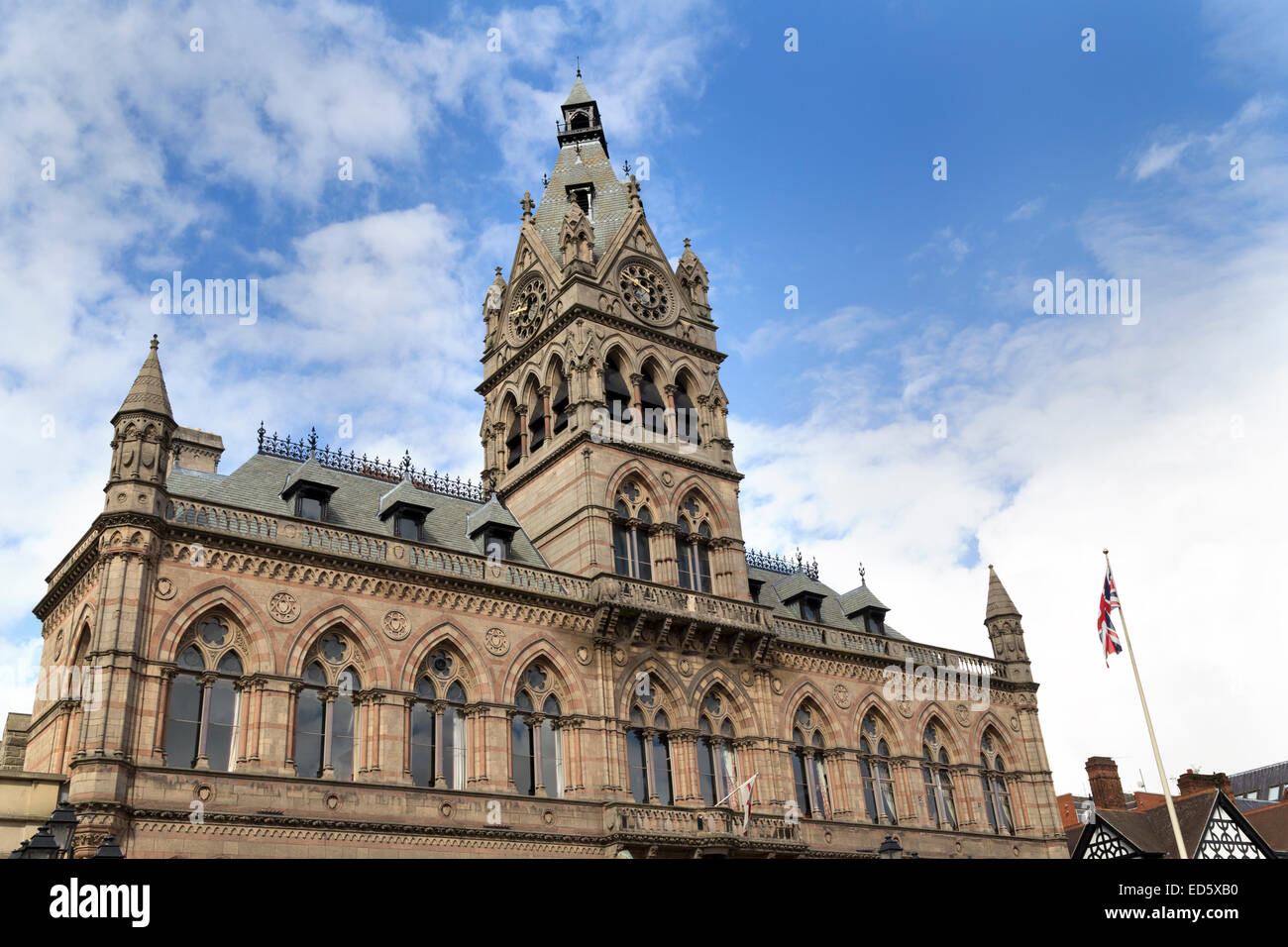 Chester Town Hall Tower High Resolution Stock Photography and Images ...