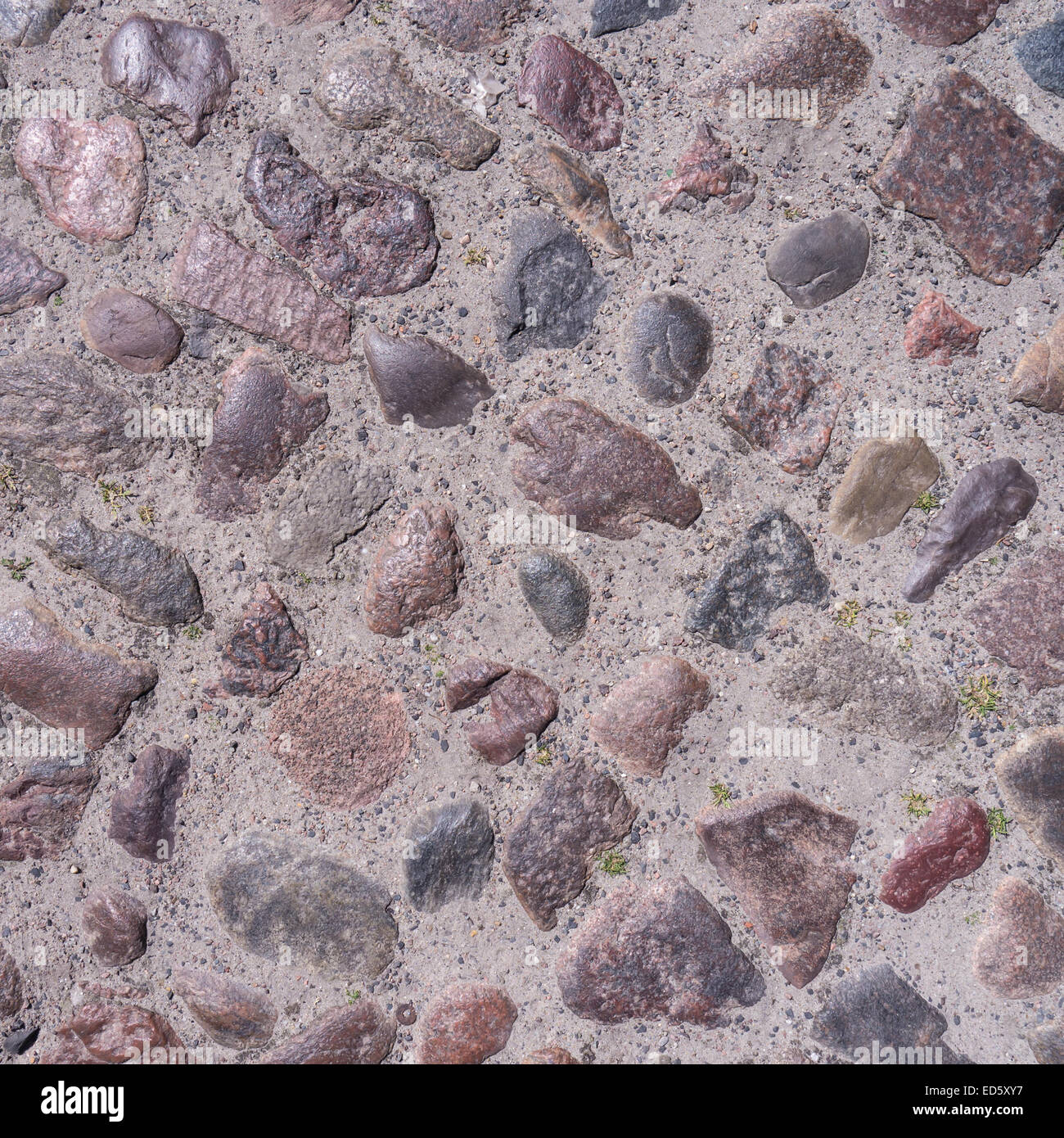 very old cobble stone background Stock Photo - Alamy