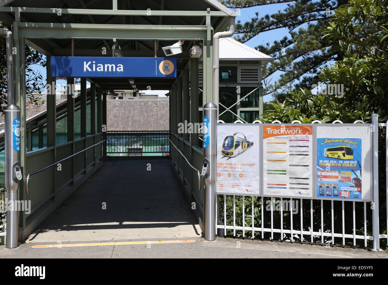 Kiama train station Stock Photo - Alamy