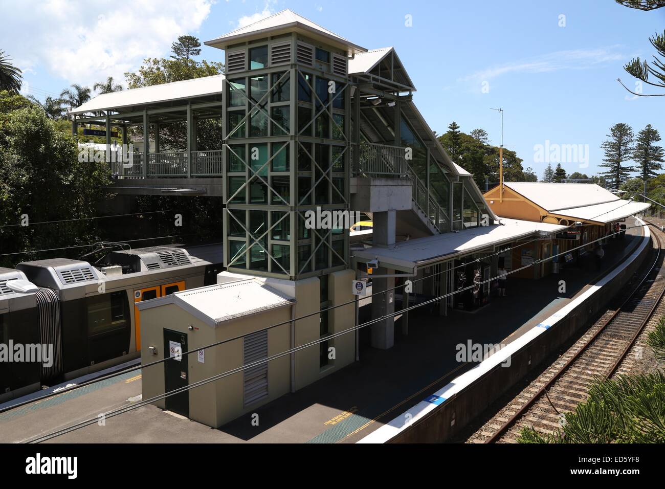 Kiama train station Stock Photo - Alamy