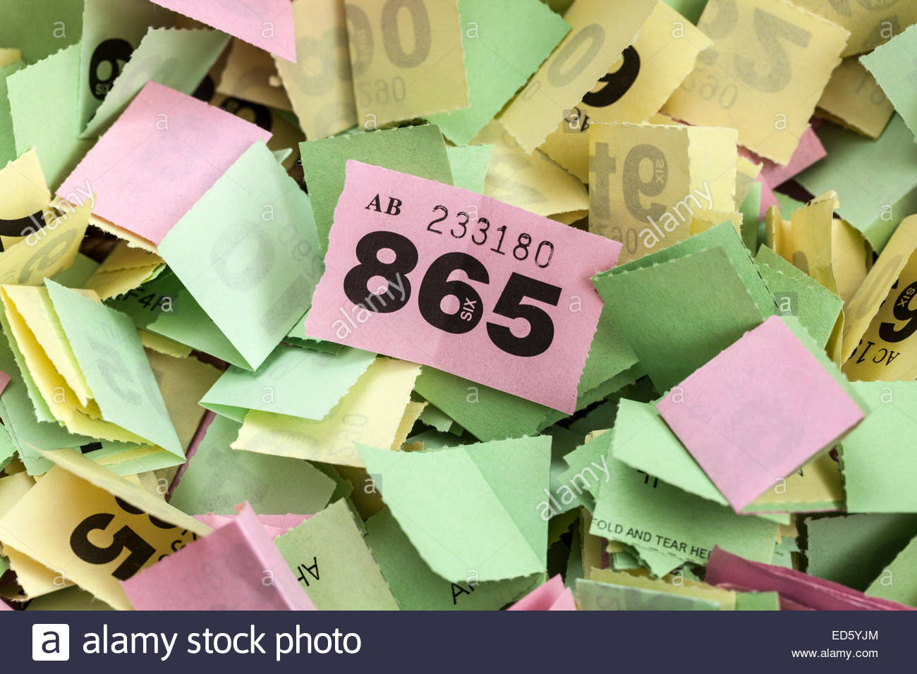 Raffle Tickets High Resolution Stock Photography and Images - Alamy