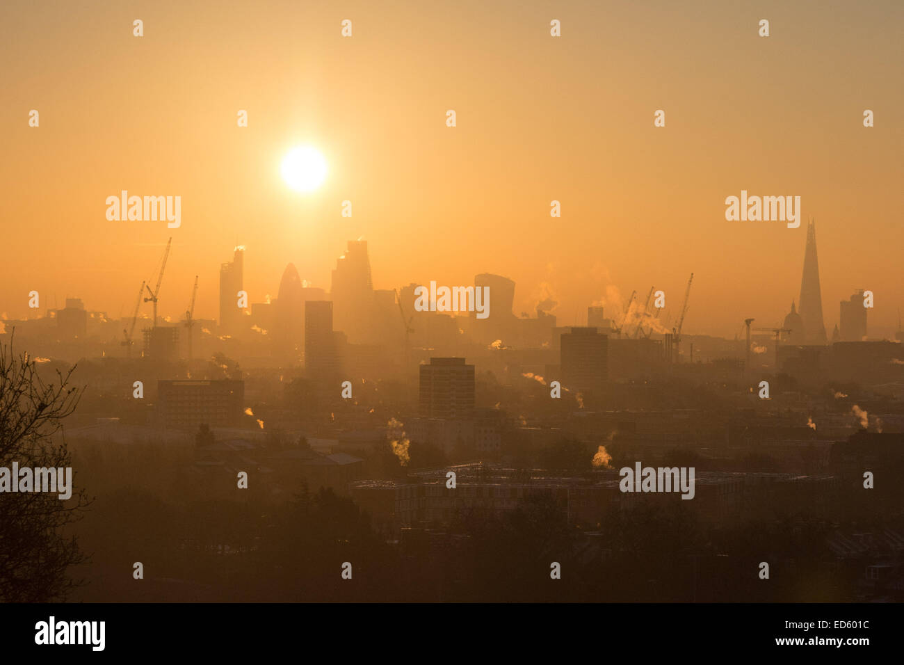 City of london sunrise 2014 hi-res stock photography and images - Alamy