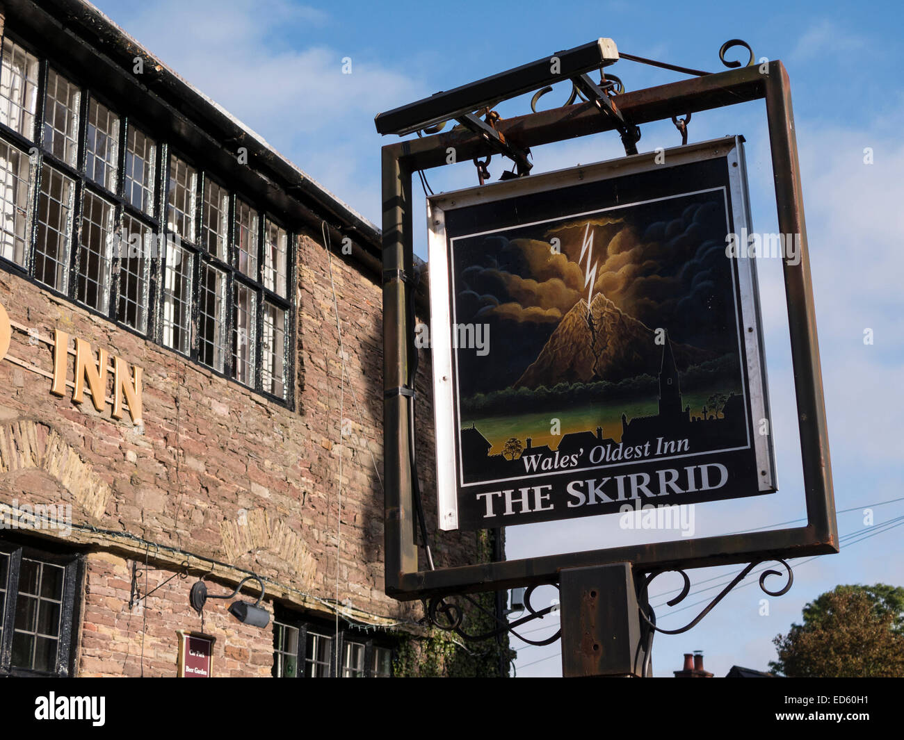 The Skirrid Inn Pub , dating from about 1100, Llanvihangel Crucorney ...