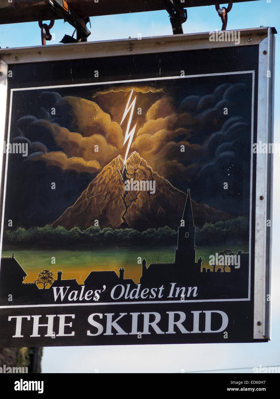 The Skirrid Inn Pub , dating from about 1100, Llanvihangel Crucorney ...
