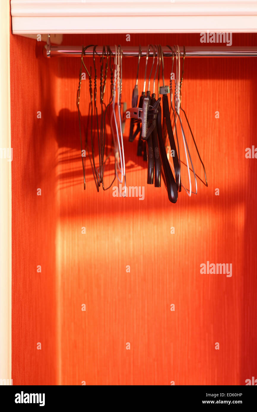 Empty clothes rail hi-res stock photography and images - Alamy