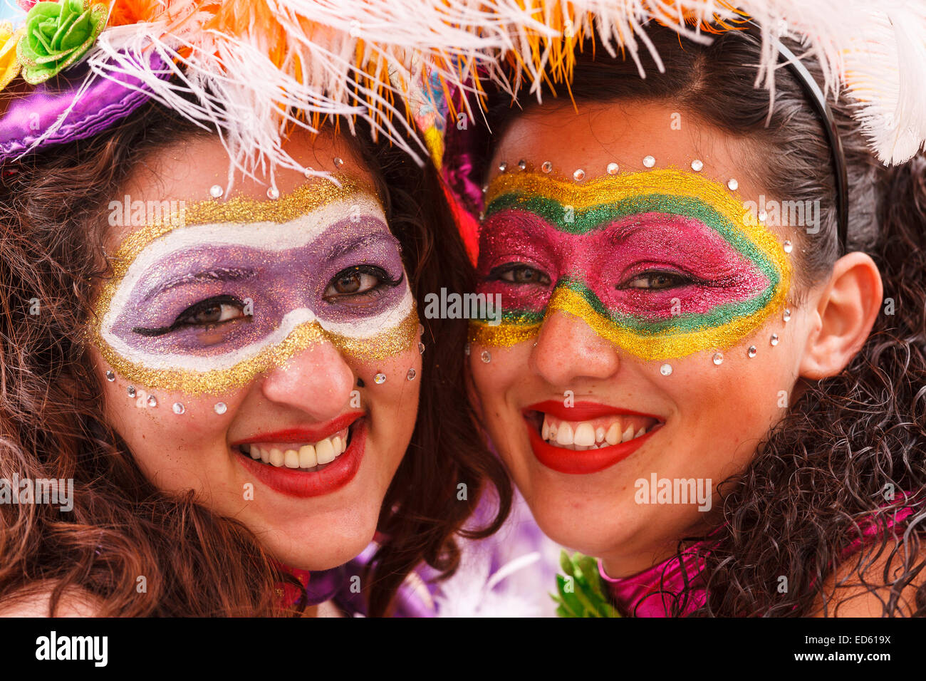 Woman. Gozo carnival. Gozo Isle. Malta. Europe Stock Photo - Alamy