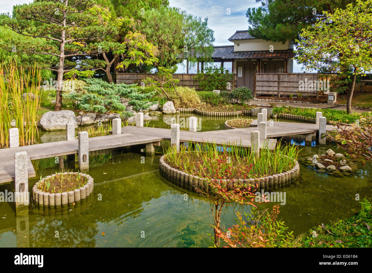Japanese Garden Monte Carlo Monaco Stock Photo - Alamy