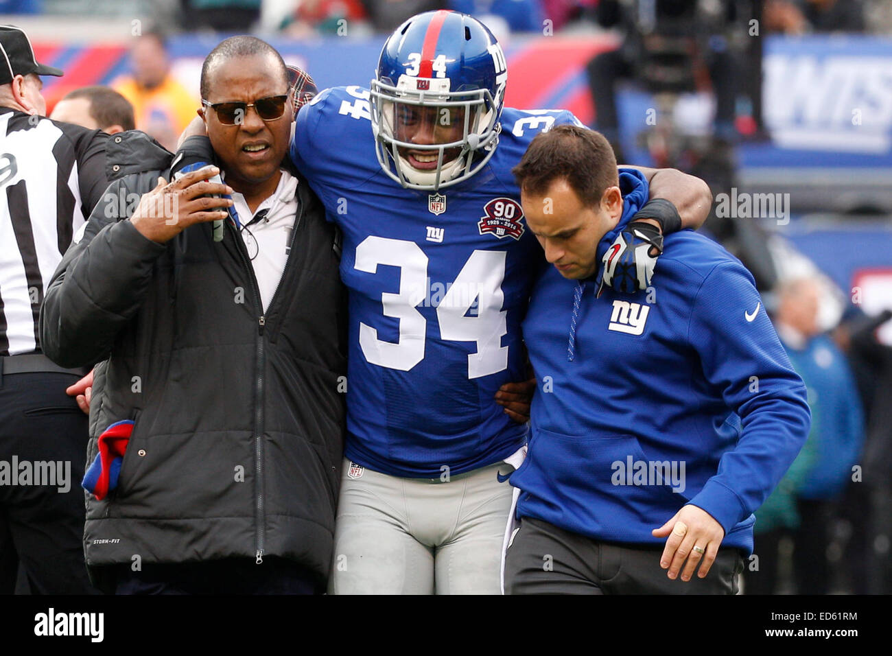 East Rutherford, New Jersey, USA. 28th December, 2014. New York Giants ...