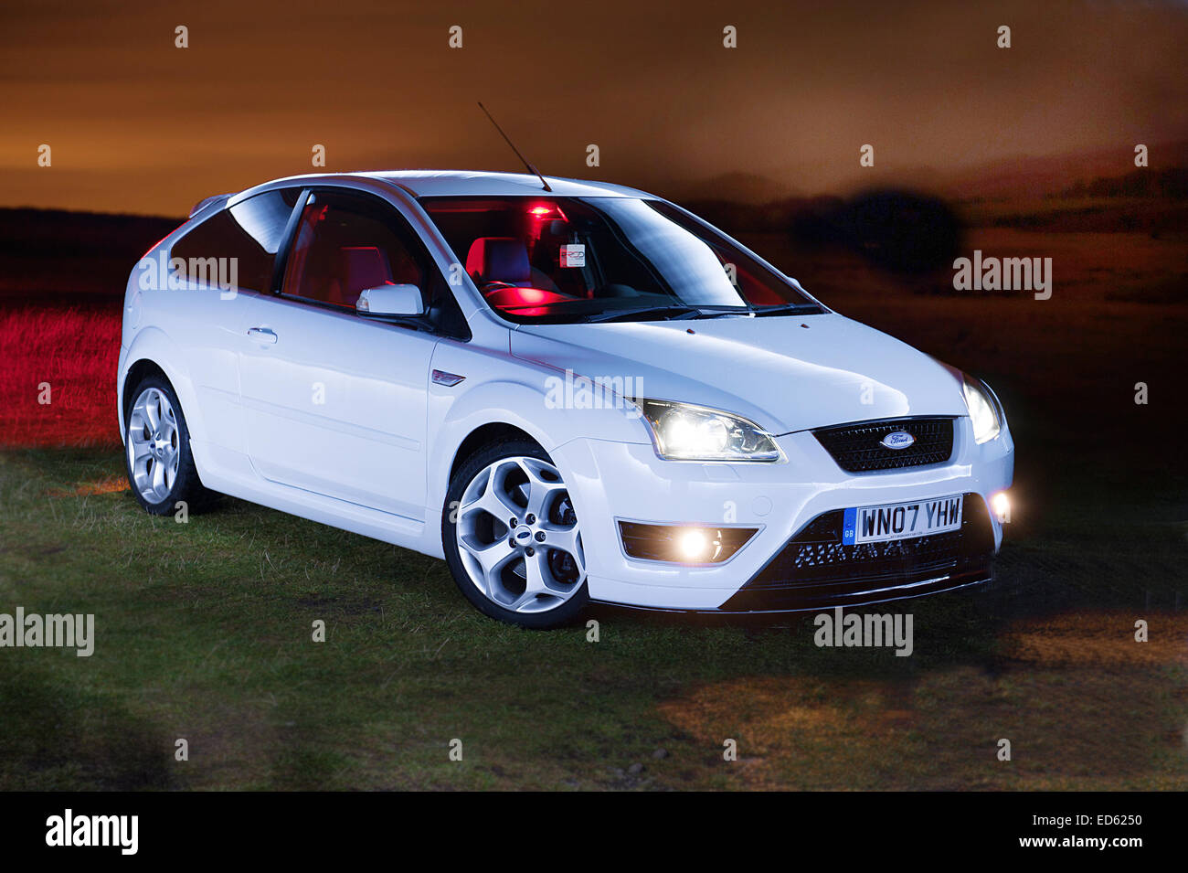 Ford focus ST Long exposure Stock Photo - Alamy