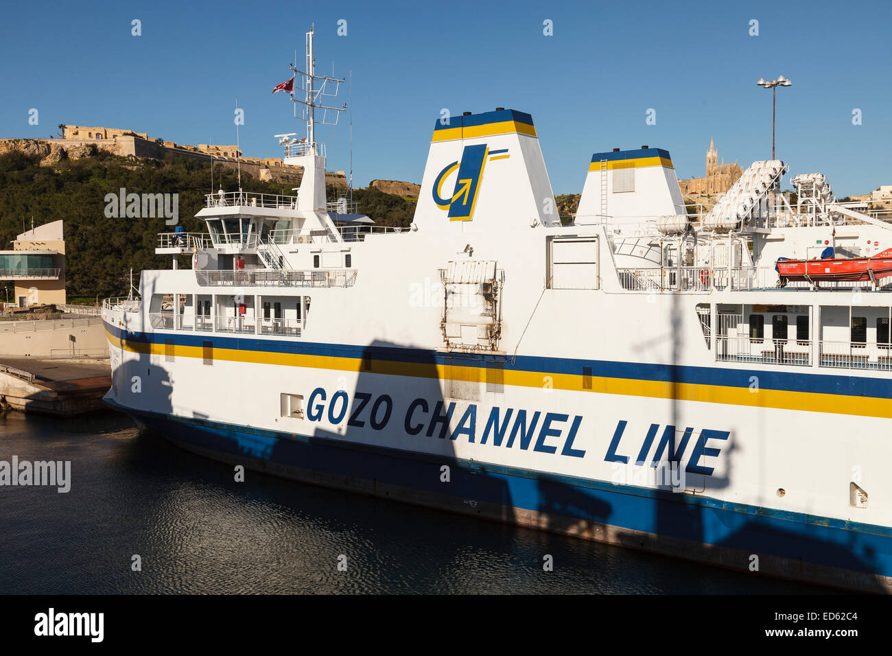 Ferry boat. Gozo Isle. Malta. Europe Stock Photo - Alamy