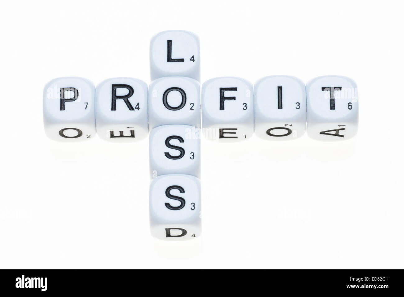 Profit loss icon arrow Cut Out Stock Images & Pictures - Alamy
