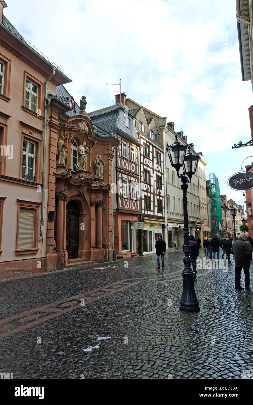 The city of Mainz Stock Photo - Alamy