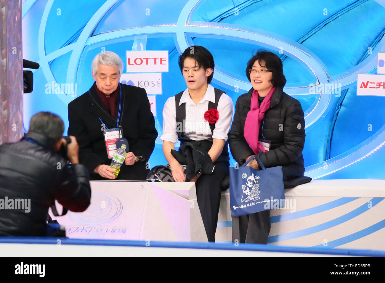 (L-R) Nobuo Sato, Takahiko Kozuka, DECEMBER 26, 2014 - Figure Skating ...