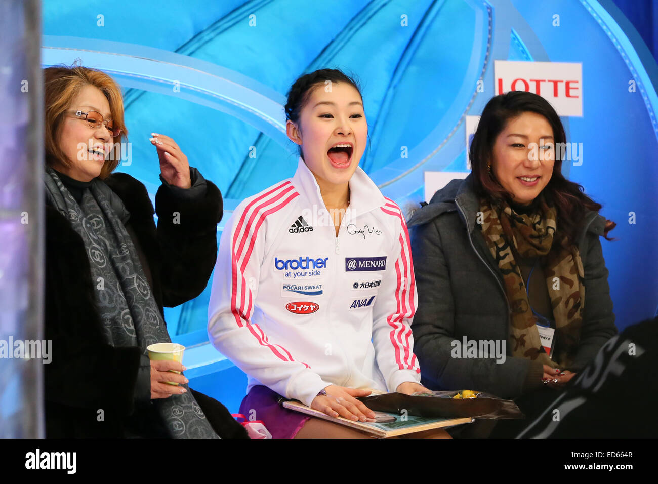 (L-R) Machiko Yamada, Kanako Murakami, DECEMBER 27, 2014 - Figure ...