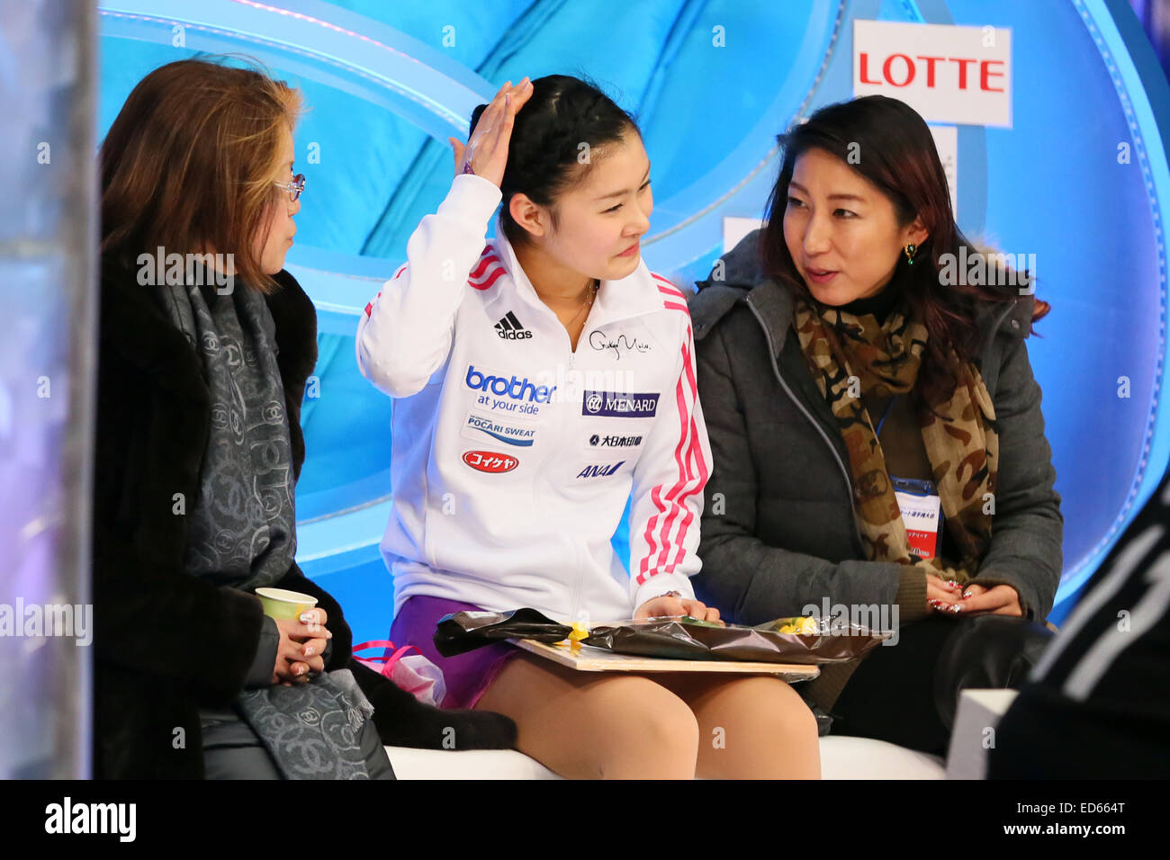 (L-R) Machiko Yamada, Kanako Murakami, DECEMBER 27, 2014 - Figure ...