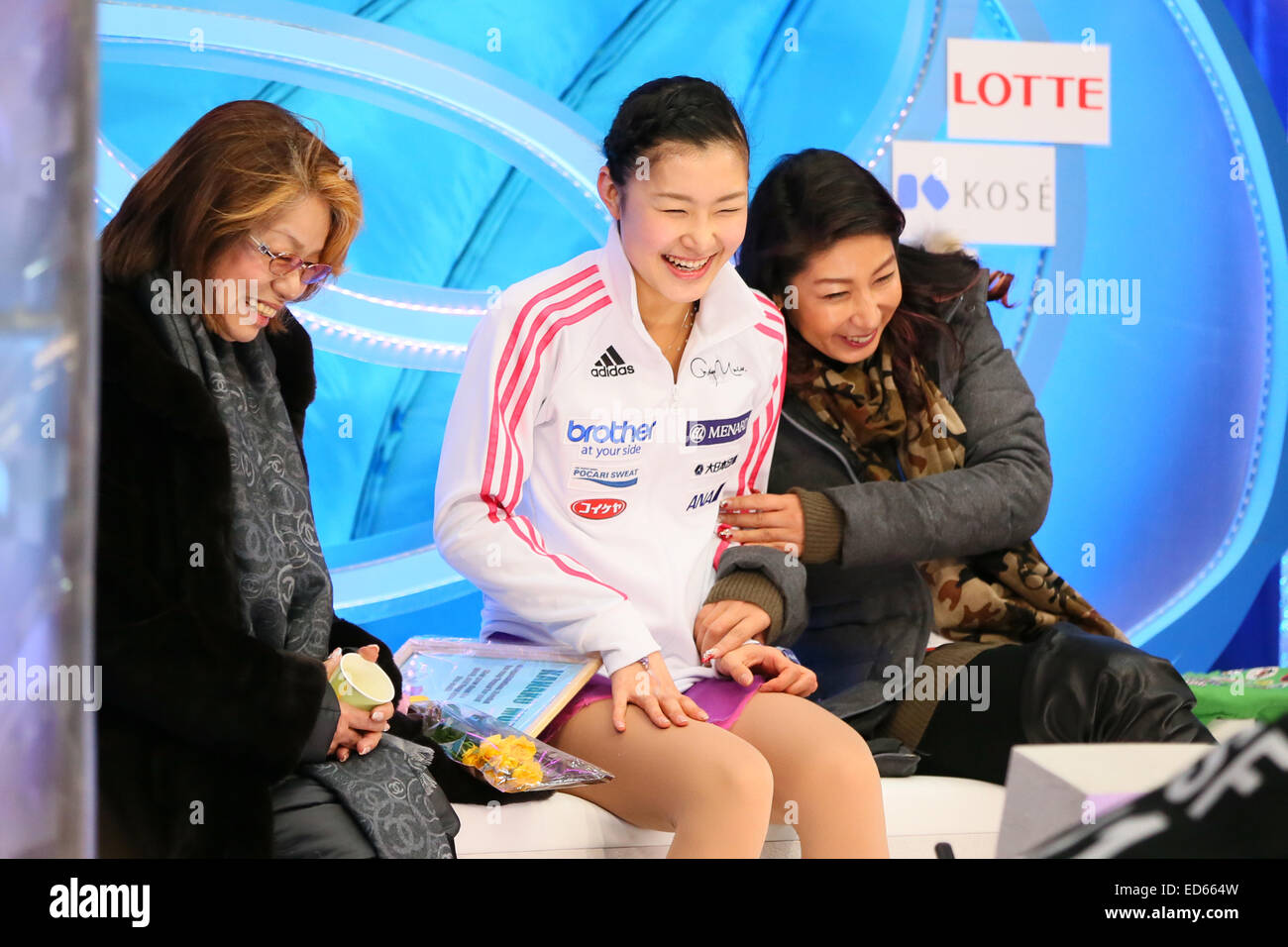 (L-R) Machiko Yamada, Kanako Murakami, DECEMBER 27, 2014 - Figure ...