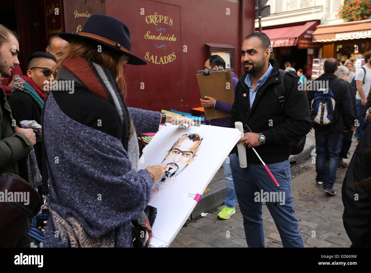 Street Portrait Artist High Resolution Stock Photography and Images - Alamy