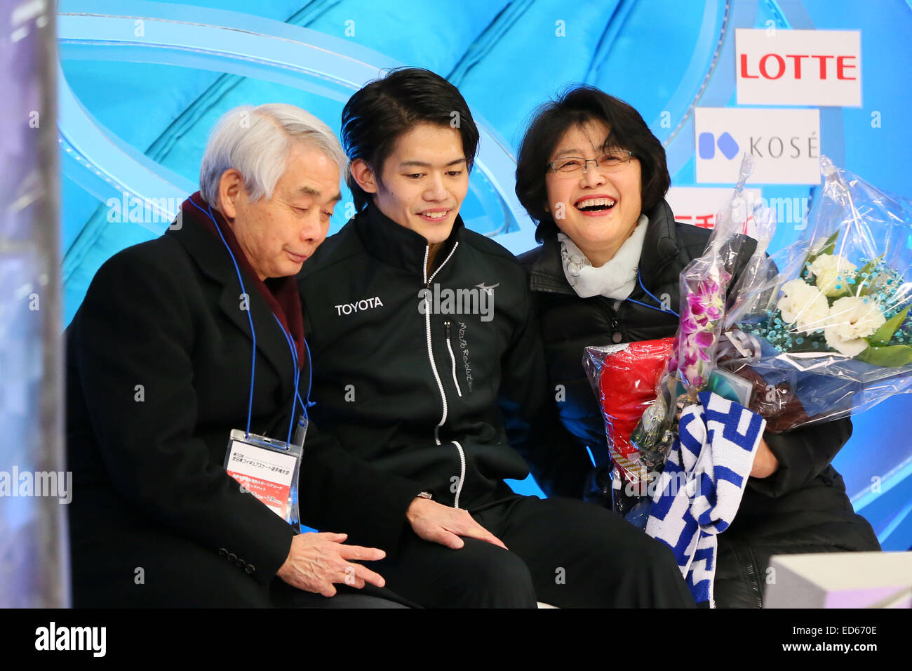 (L-R) Nobuo Sato,Takahiko Kozuka, DECEMBER 27, 2014 - Figure Skating ...