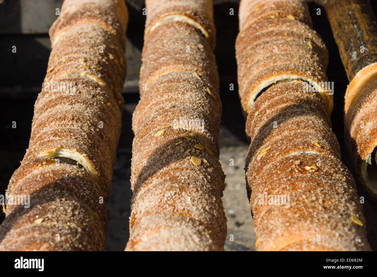 Trdelnik - Czech traditional sweet pastries Stock Photo - Alamy