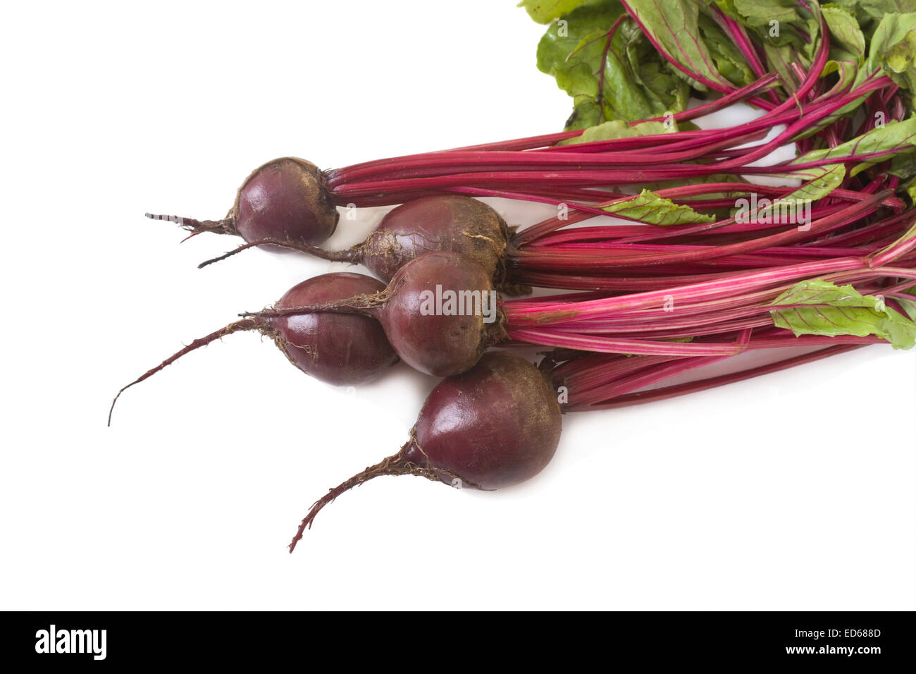 Beets on white background Stock Photo - Alamy