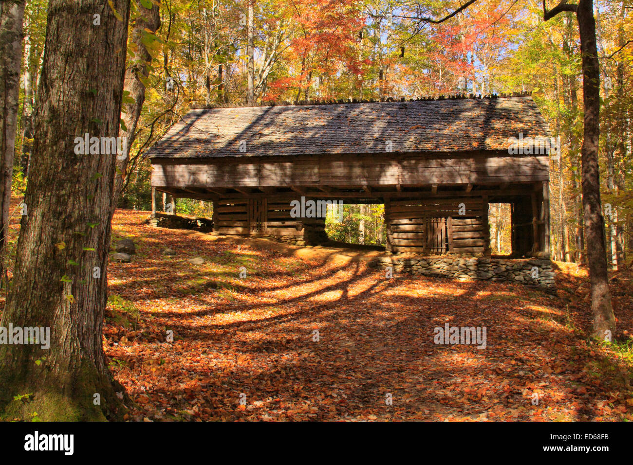 John Messer Farm, Porters Creek Trail, Greenbrier Area, Great Smoky ...
