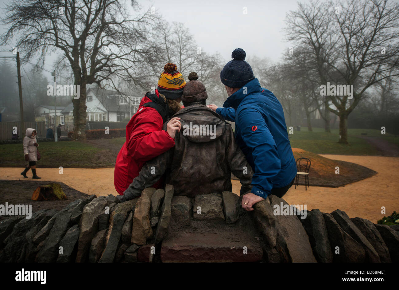 Balmaha, Scotland, UK. 29th Dec, 2014. Scottish countryside legend Tom ...