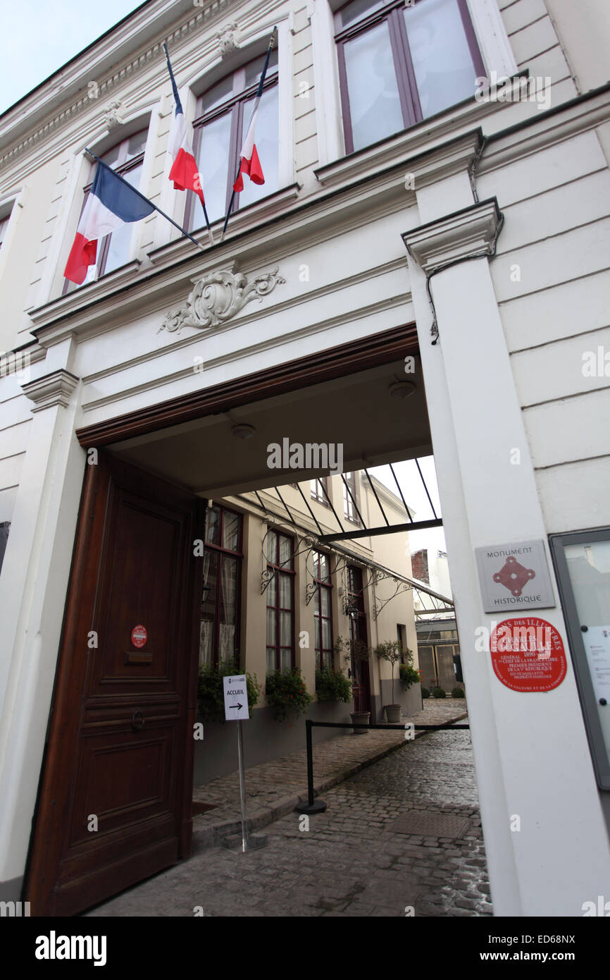General Charles de Gaulle's birthplace,(maison natale de Charles de ...