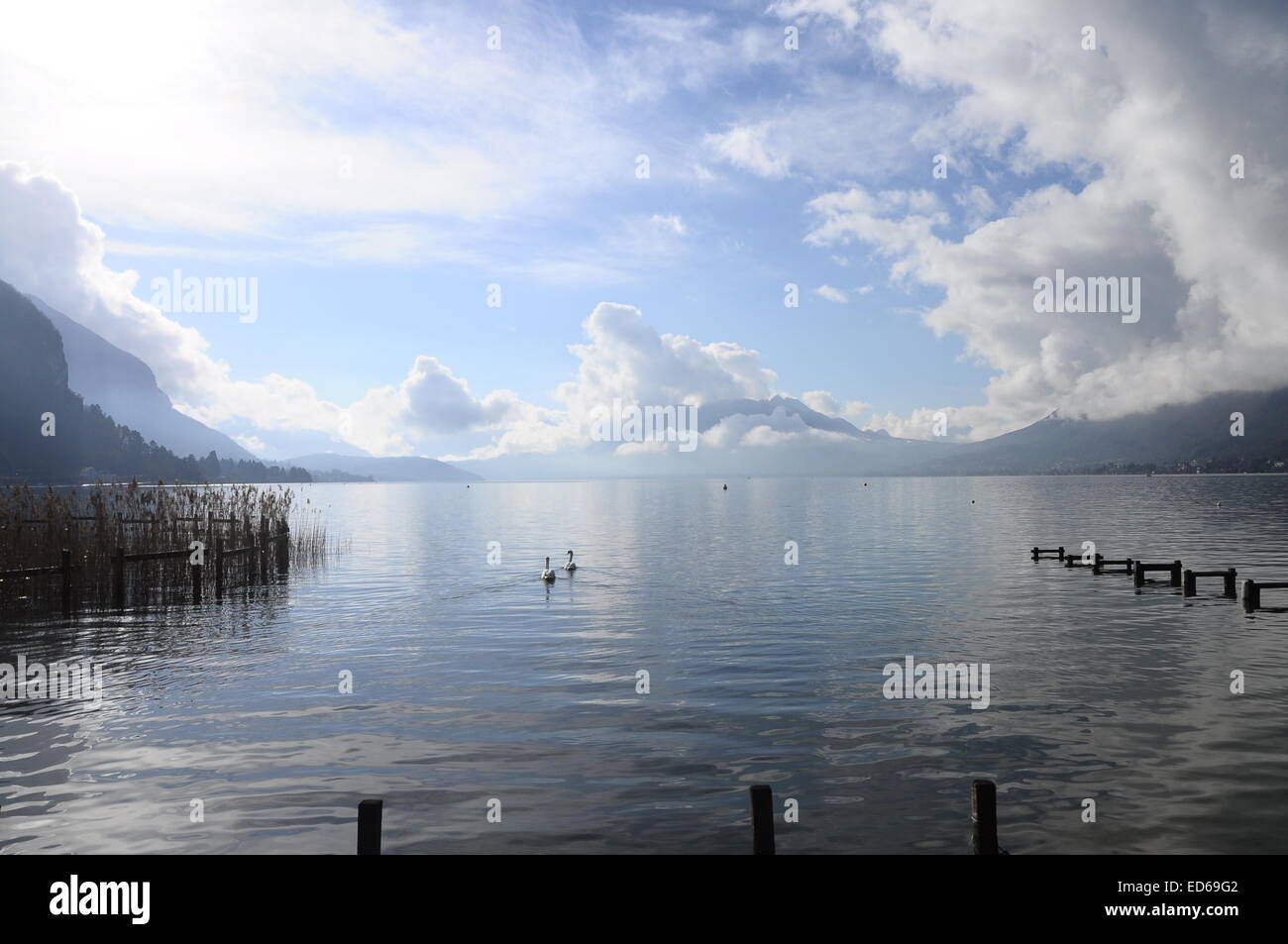 Annecy lake overview hi-res stock photography and images - Alamy