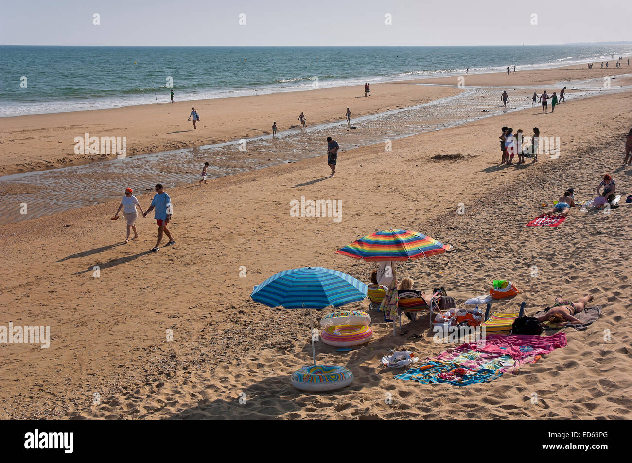 Islantilla beach, Lepe, Huelva province, Region of Andalusia, Spain ...