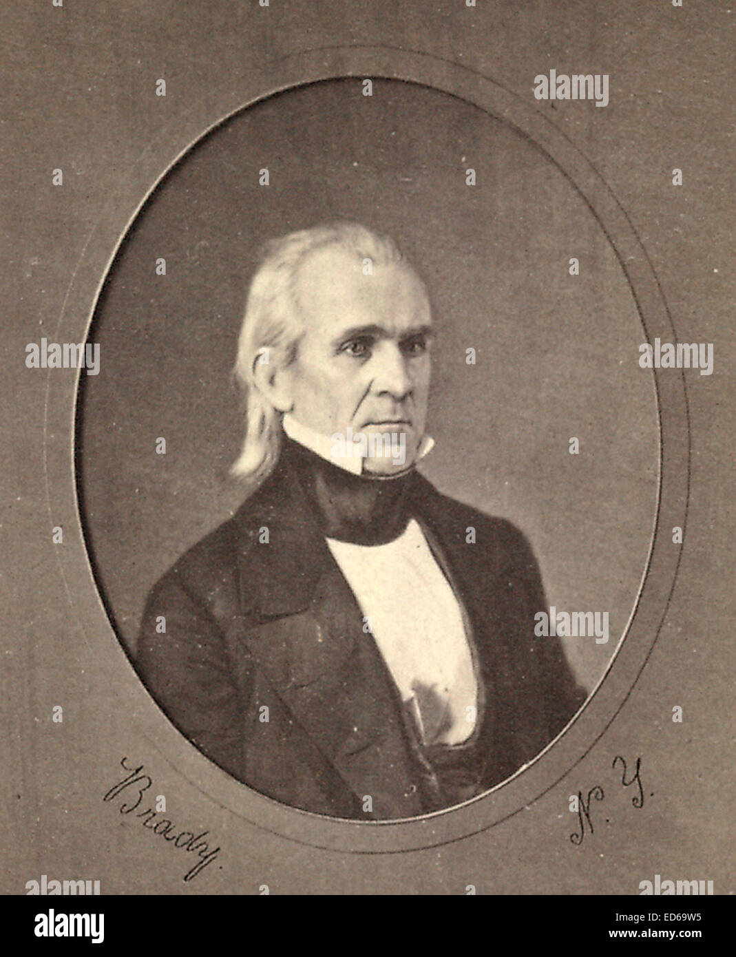 James K. Polk, 1849 Stock Photo - Alamy