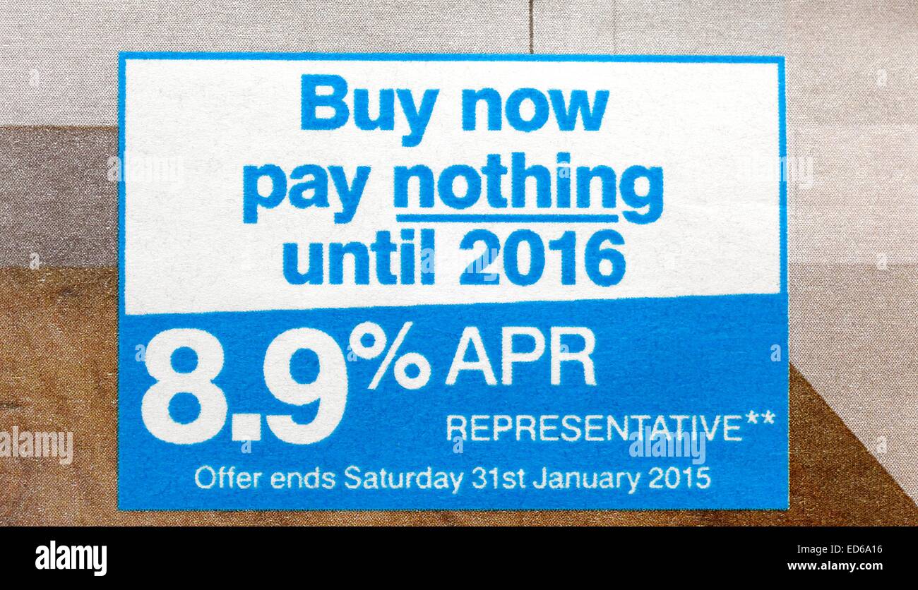 Buy now pay later promotion Stock Photo - Alamy