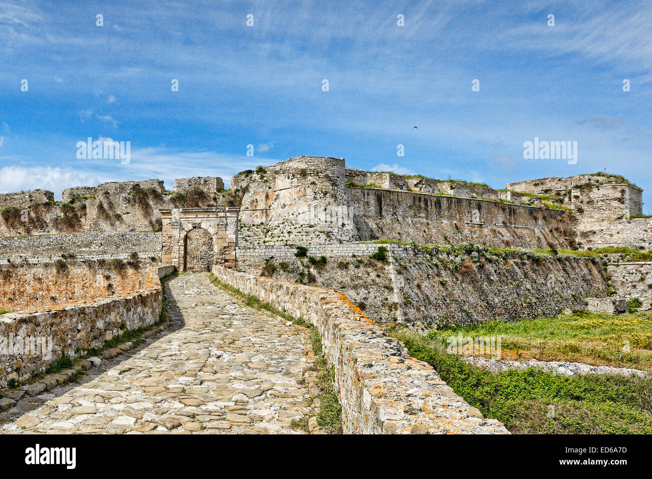 The castle of Methoni in Messinia, Greece Stock Photo - Alamy