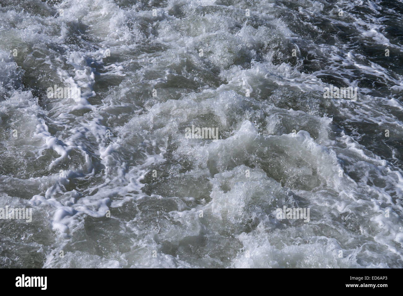 spindrift on northe sea (background Stock Photo - Alamy