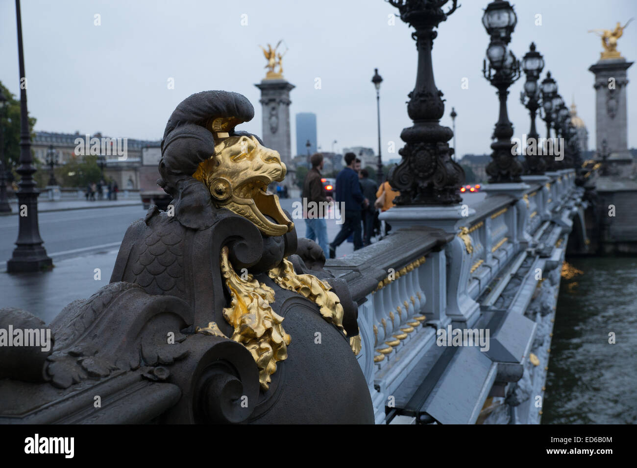 pont alexandre iii bridge Paris Stock Photo - Alamy