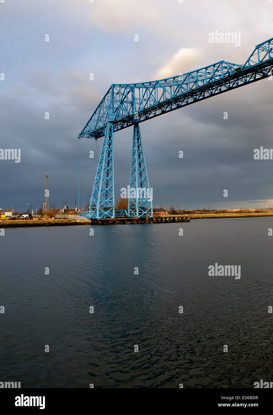 The Transporter Bridge in Middlesbrough Stock Photo - Alamy