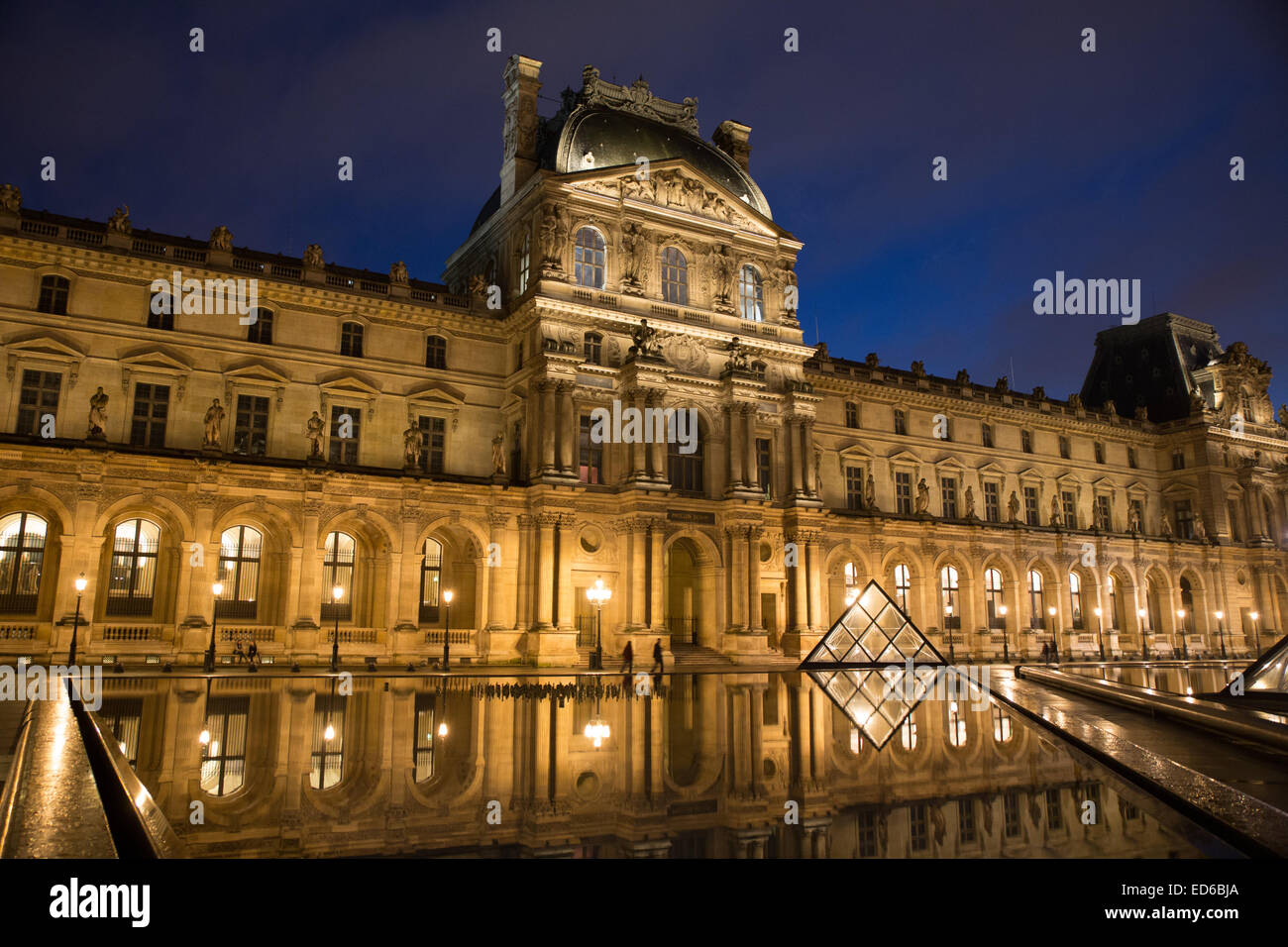 Louvre palace hi-res stock photography and images - Alamy