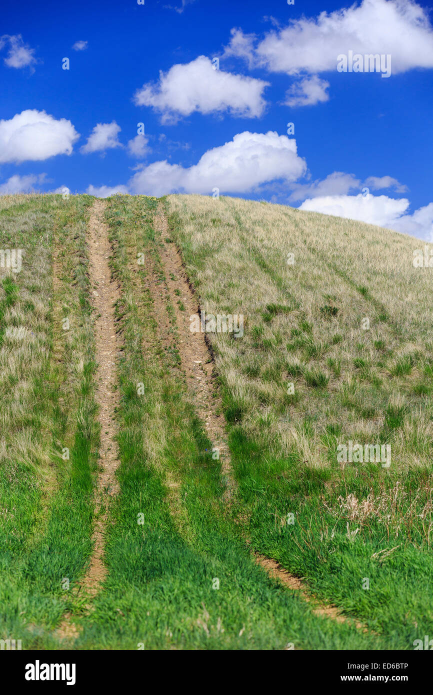 Hill Tracks High Resolution Stock Photography and Images - Alamy
