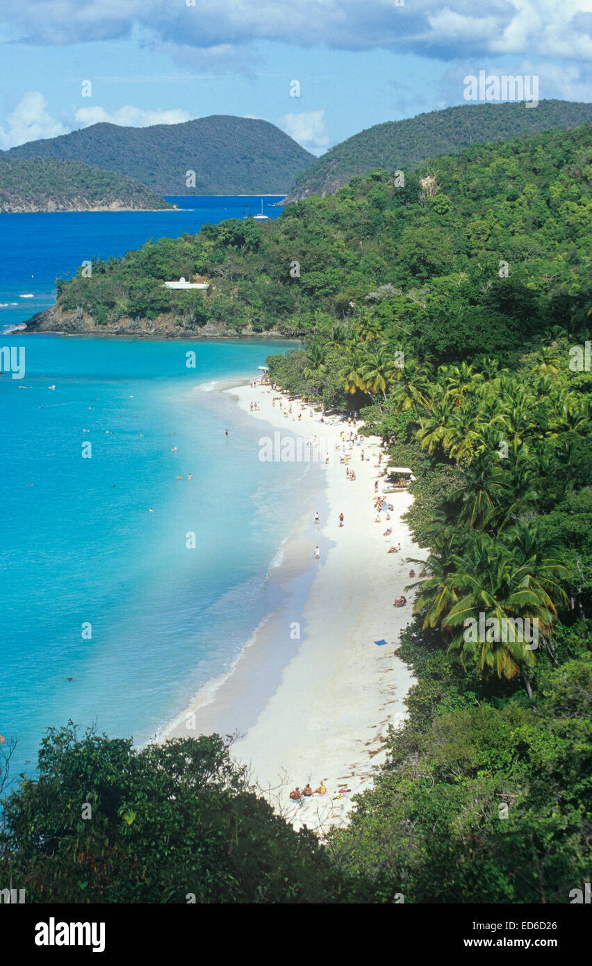 Trunk bay, St. John, U.S.V.I Stock Photo - Alamy