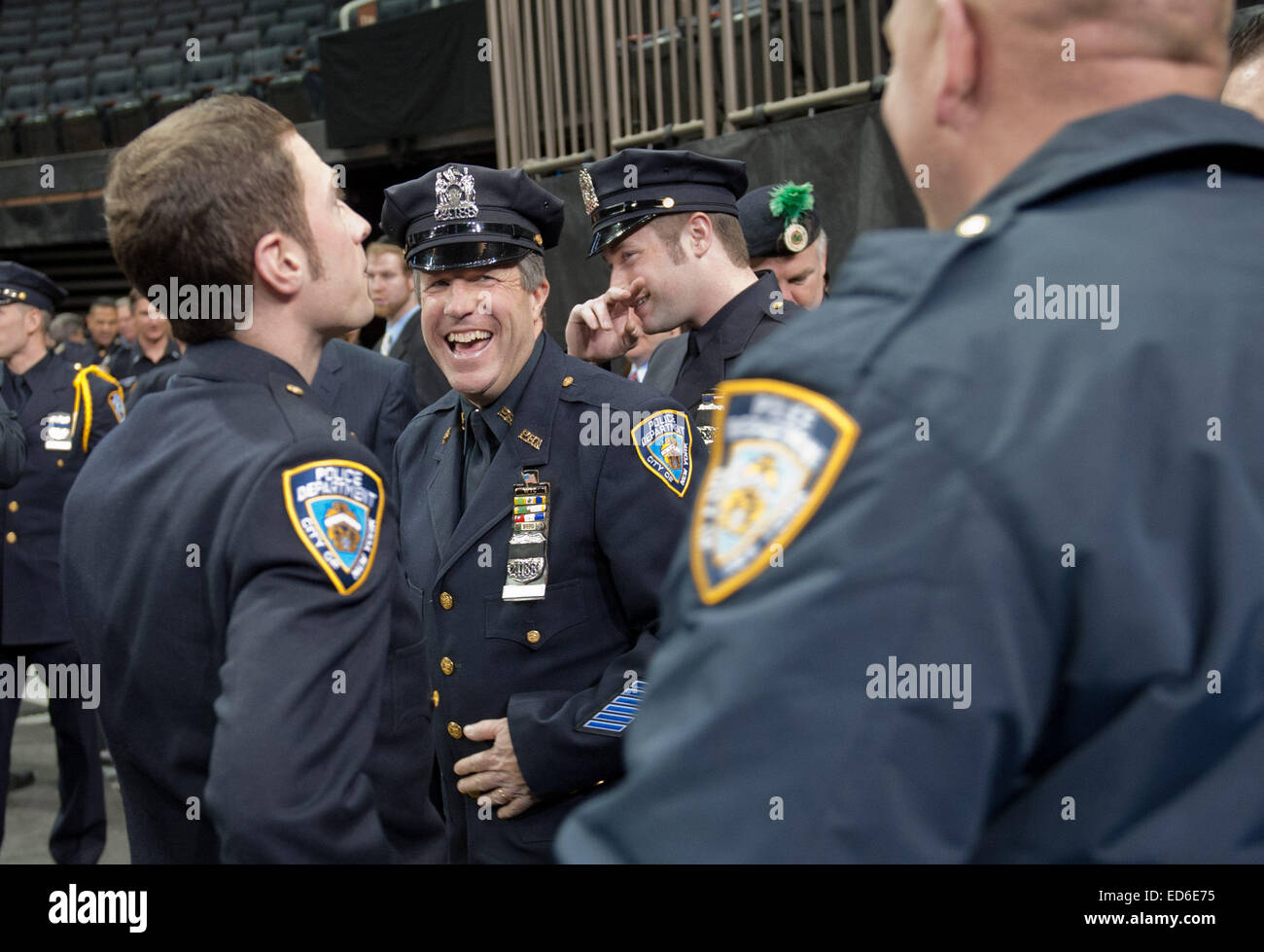 Manhattan, New York, USA. 29th Dec, 2014. PBA President Patrick Lynch ...
