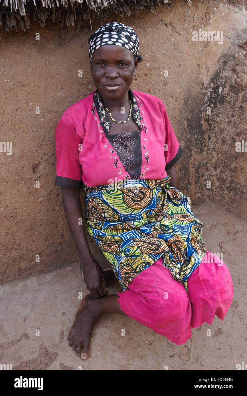 Woman of Gambaga, Ghana Stock Photo - Alamy