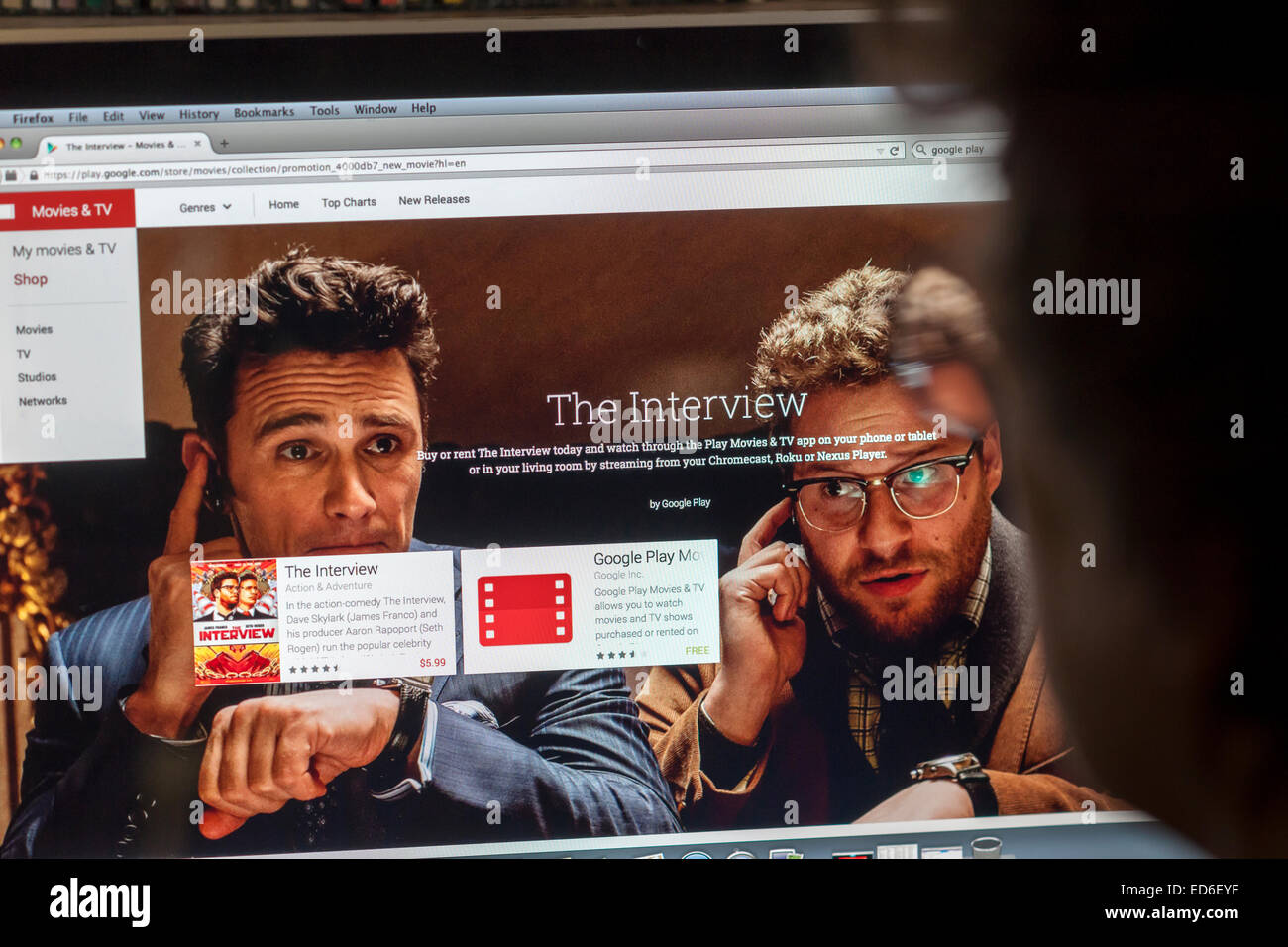 Kim Jong Un Watching The Interview