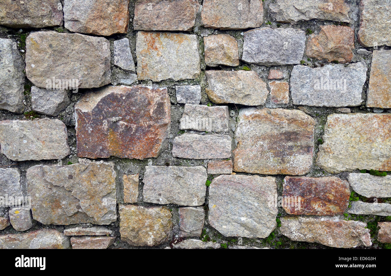 Granite stone wall hi-res stock photography and images - Alamy