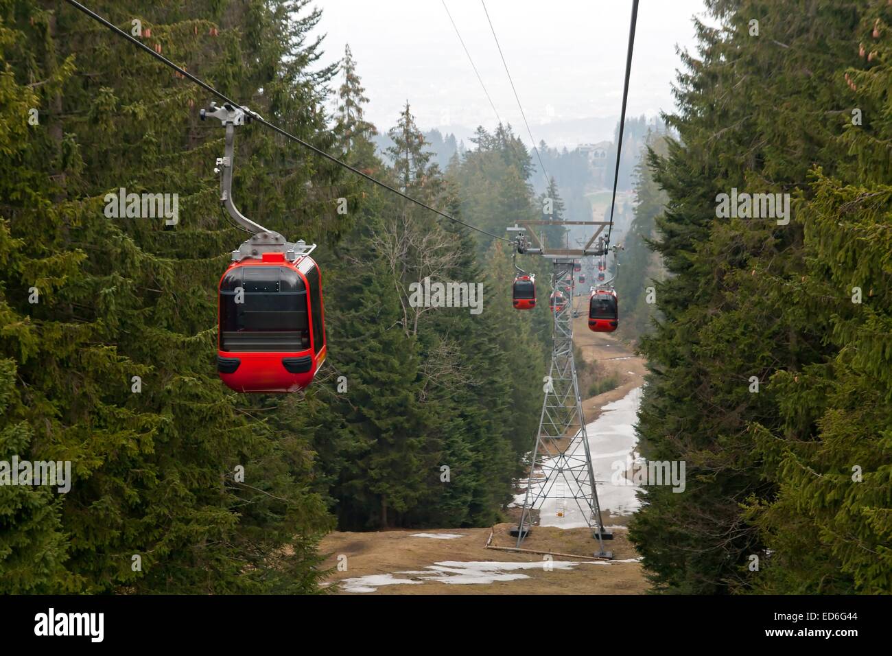 Rad cable car at Pilatus Mountain in Lucern Switzerland Stock Photo - Alamy