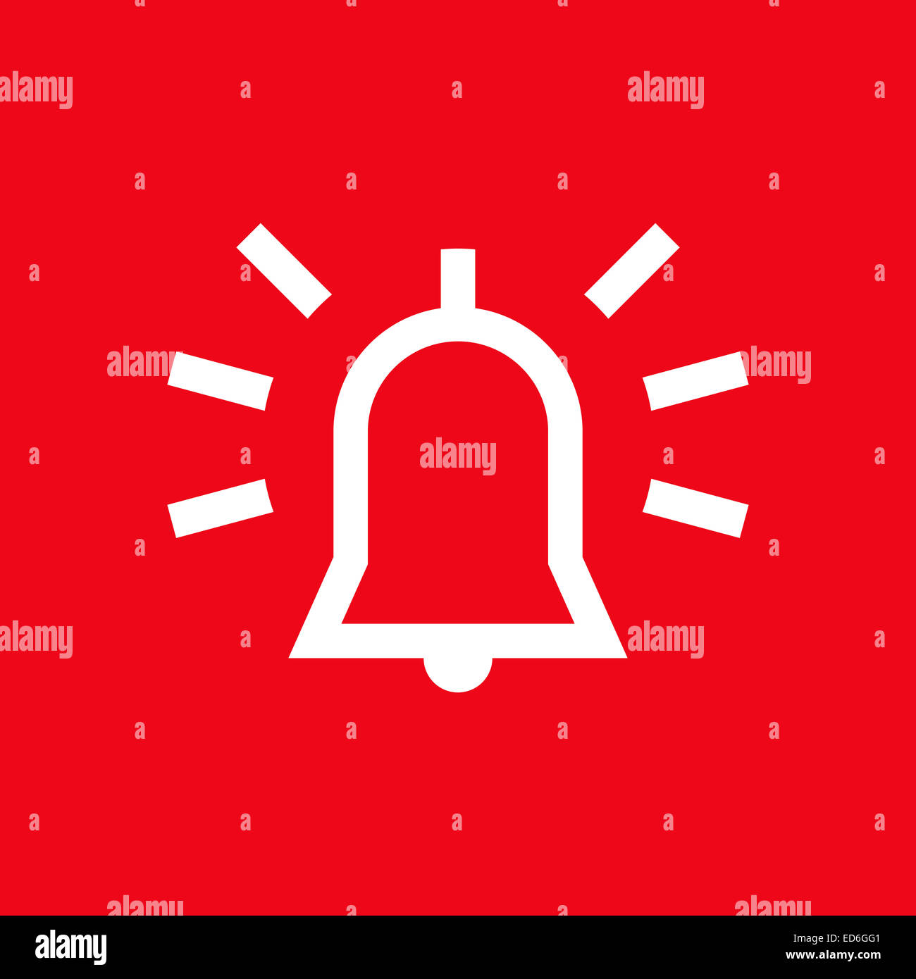 Alarm icon hi-res stock photography and images - Alamy